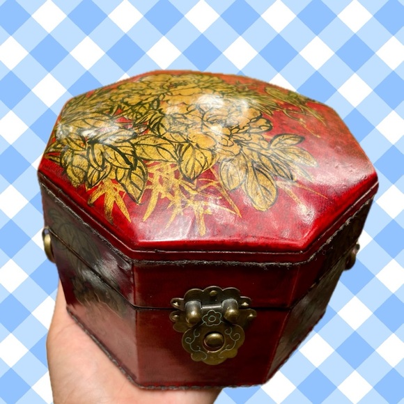 Accents | Antique Japanese Lacquered Octagon Travel Box | Poshmark